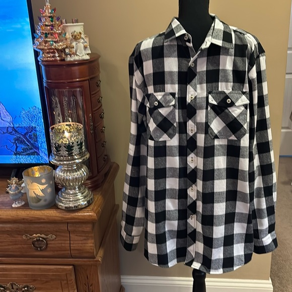 Shirts | Buffalo Check Button Down Shirt Designed In Italy | Poshmark